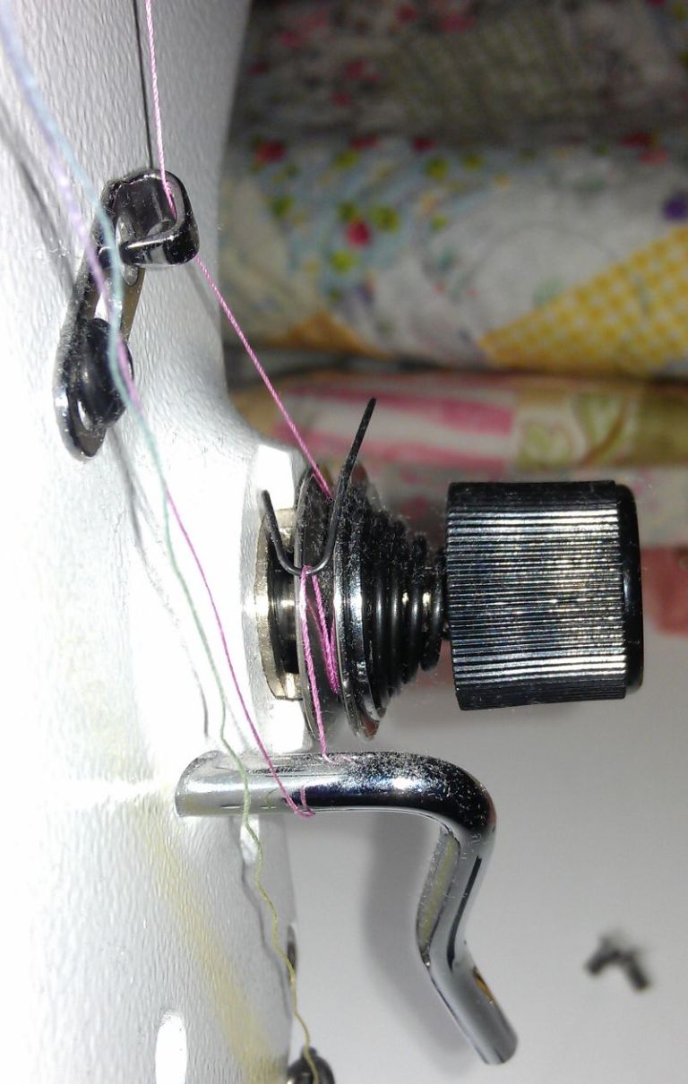 Lint. The reason I don’t like cotton thread. | Rhonda Bracey: At Random