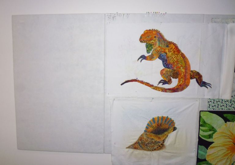 MacGyvering a design wall | Rhonda Bracey: At Random