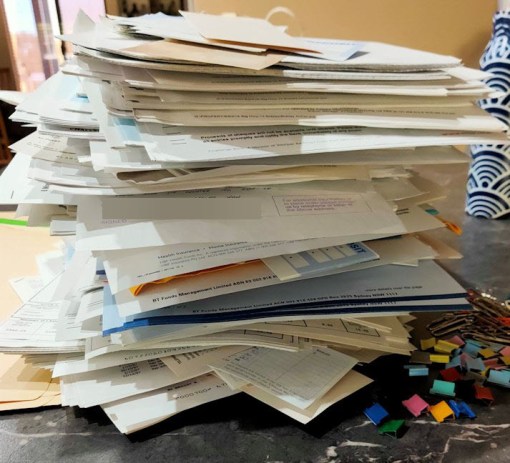 Purging paperwork | Rhonda Bracey: At Random